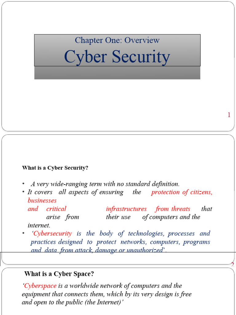 Chapter 1 Overview | PDF