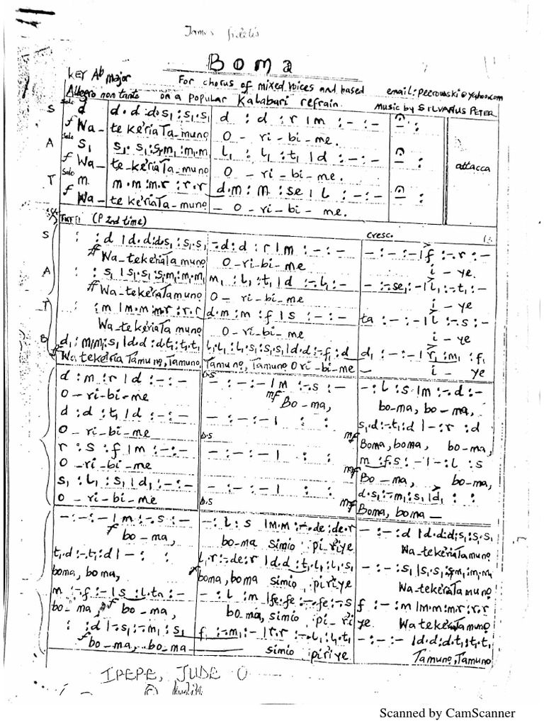 Boma (Kalabari) | PDF