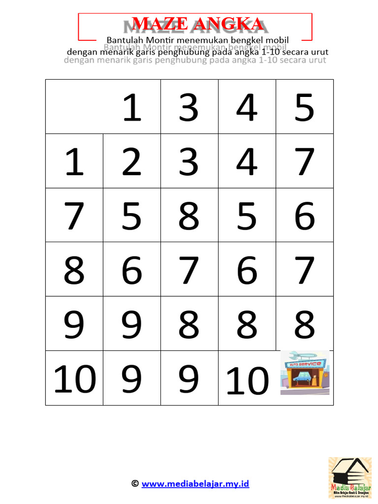 2 - Maze Angka | PDF | Bisnis