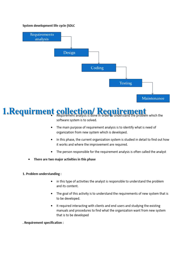 System Development Life Cycle | PDF | Databases | Database Design