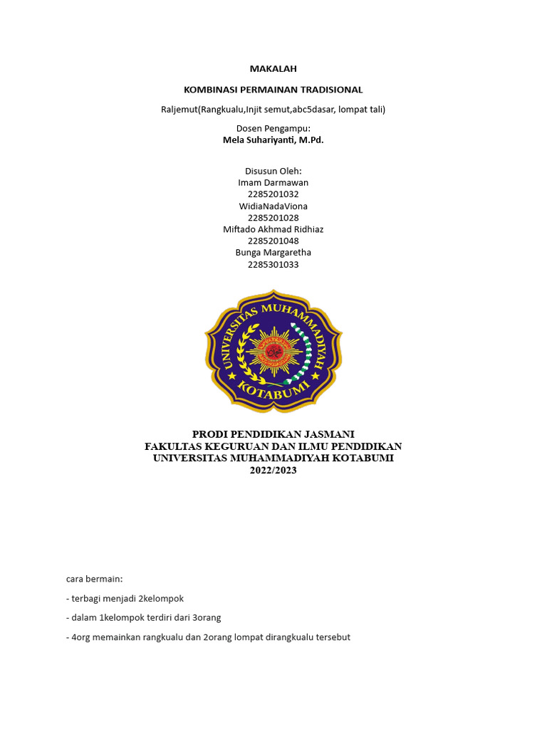 PERMAINA Injit-Injit Semut | PDF