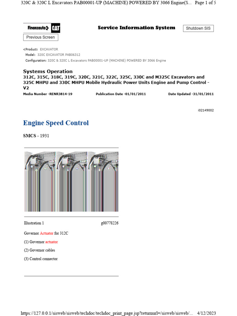 Engine Speed Control | PDF