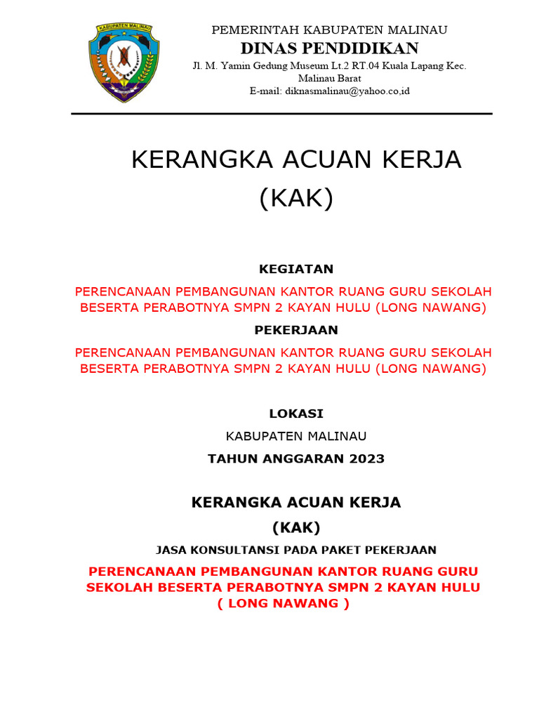 Format Kak | PDF