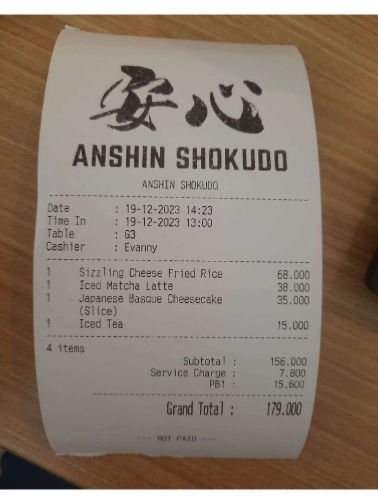 Anshin Shokudo | PDF