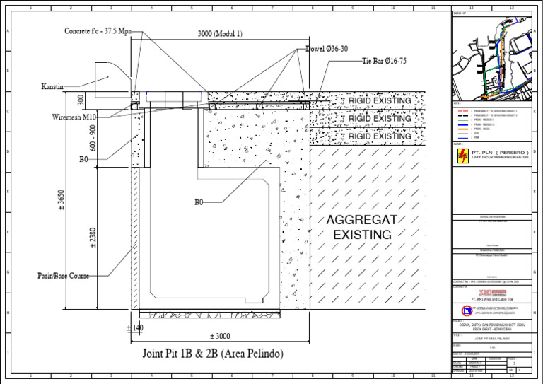 Joint Pit (Area Pelindo) 1B&2B | PDF
