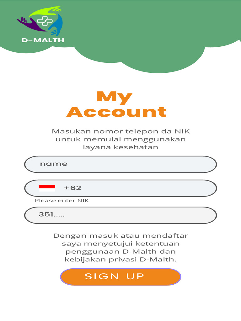 Modern Login Page Mobile Prototype | PDF