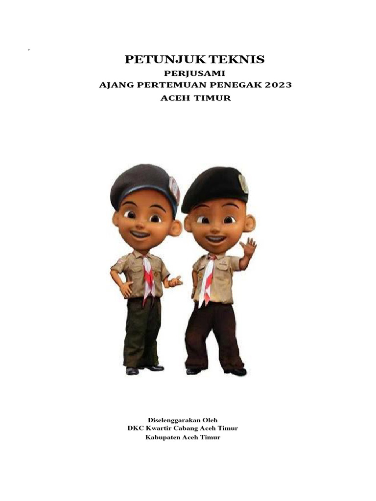 Ajang Pertemuan Penegak 2023 | PDF