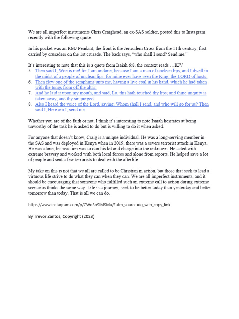 Christian Craighead final | PDF