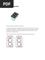 31 Displays de 4 Digitos y 7 Segmentos | PDF