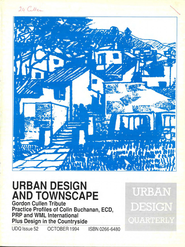URBAN_DESIGN_AND_TOWNSCAPE_Gordon_Cullen | PDF | Urban Design | Landscape