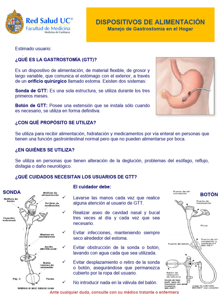 Manejo y Curación GTT | PDF