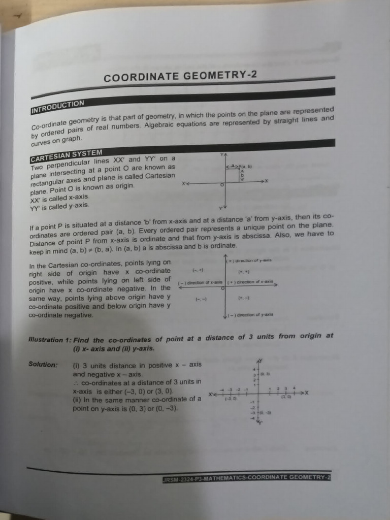 Coordinate Geometry Fiitjee | PDF