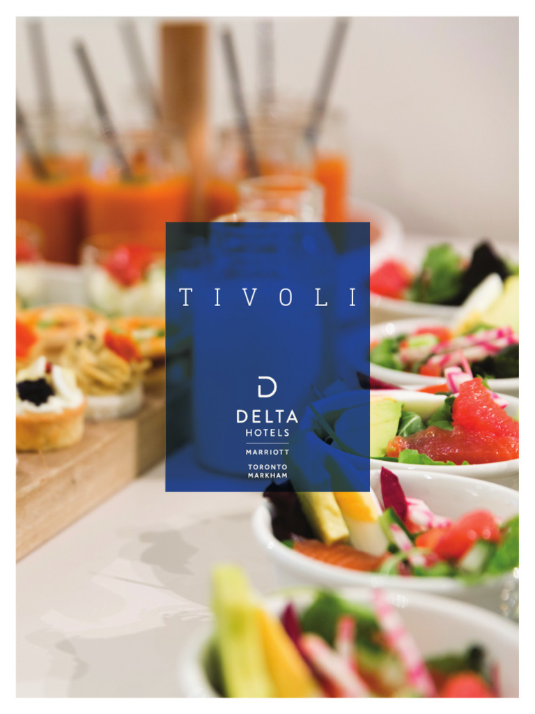 Tivoli Menu Revised October 24 | PDF