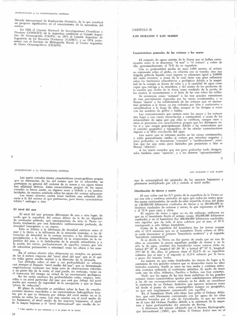 Panzarini Intrd A La Oceanografia Gral Cap 2567 23-10-17 1 1-1 | PDF