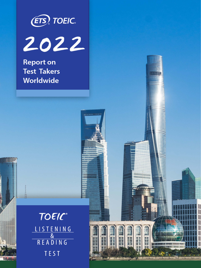 Toeic Listening Reading Report Test Takers Worldwide | PDF | Business