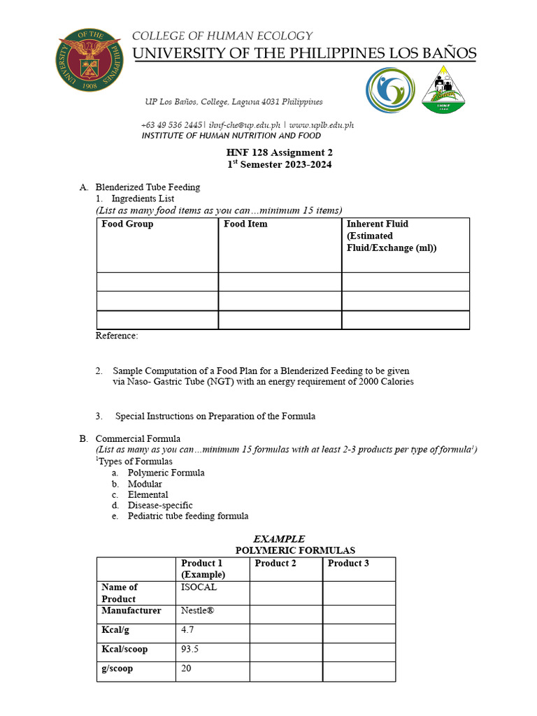 Copy of Assignment 2 Worksheet | PDF