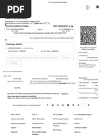 Fake Realistic IRCTC Ticket | PDF