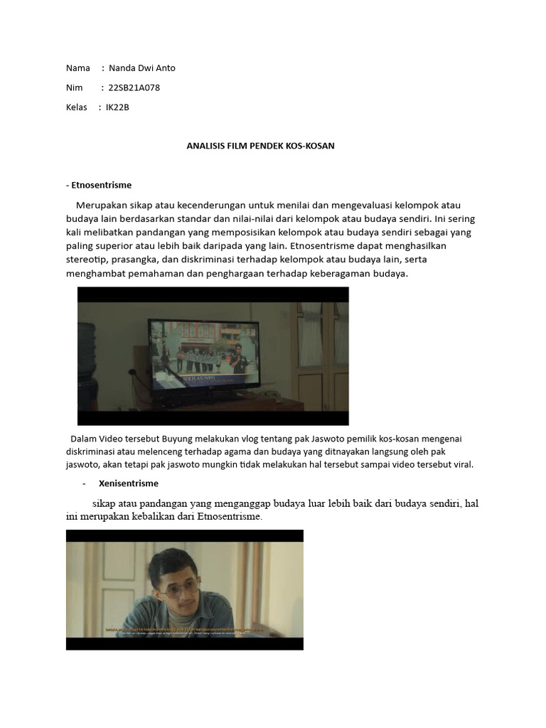 Analisis Kab Anto | PDF | Ilmu Sosial