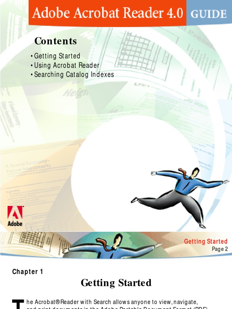 Getting Started - Using Acrobat Reader - Searching Catalog Indexes | PDF | Portable Document ...