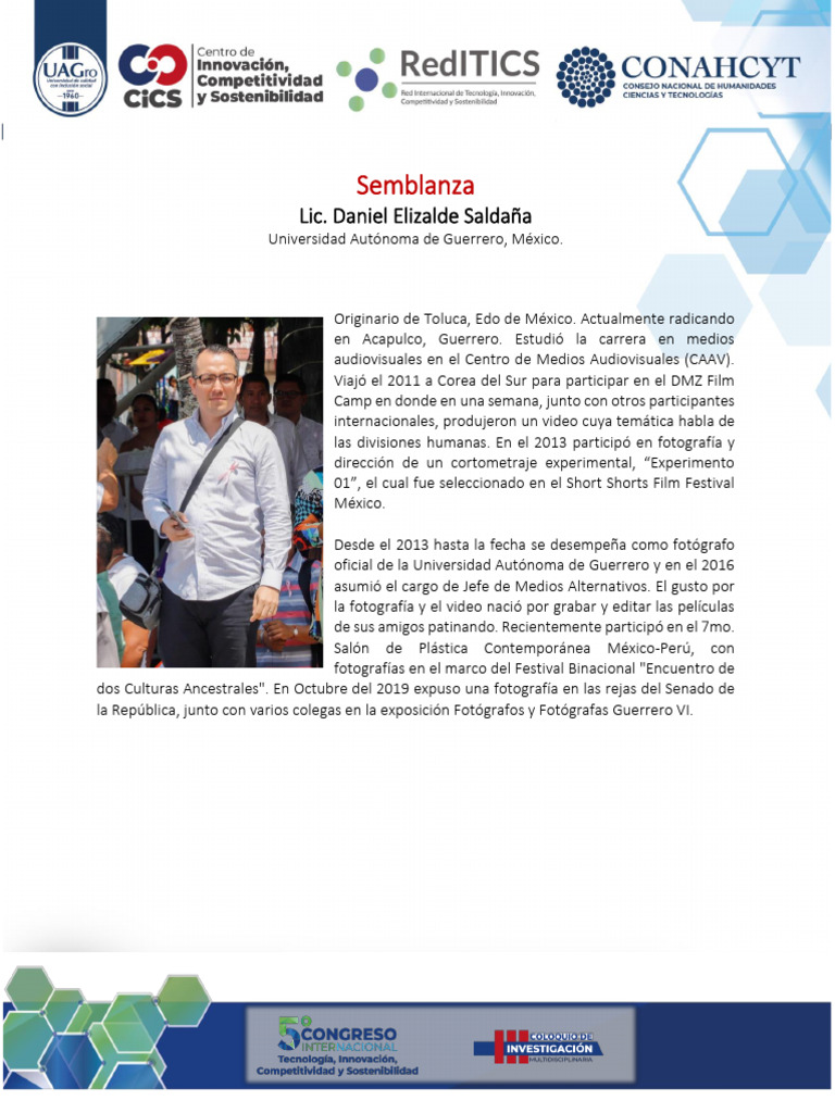 Dr. Daniel Elizalde Saldaña | PDF