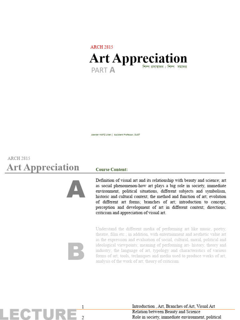 Art App 01 | PDF | Paintings | Composition (Visual Arts)