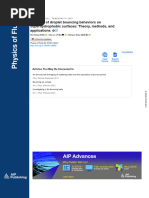 COMSOL Poster | PDF | Hydrophobe | Chemistry