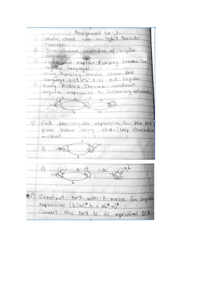 Tcs Assignment 3 Pdf 