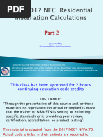 Electrical Design 1 Pec Requirements For Adequate Wiring in Single and ...