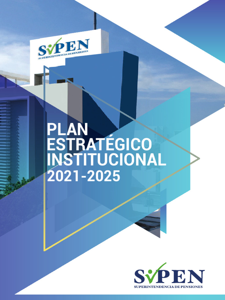 Plan Estrategico Institucional Pei 2021 2025 | PDF | Planificación ...