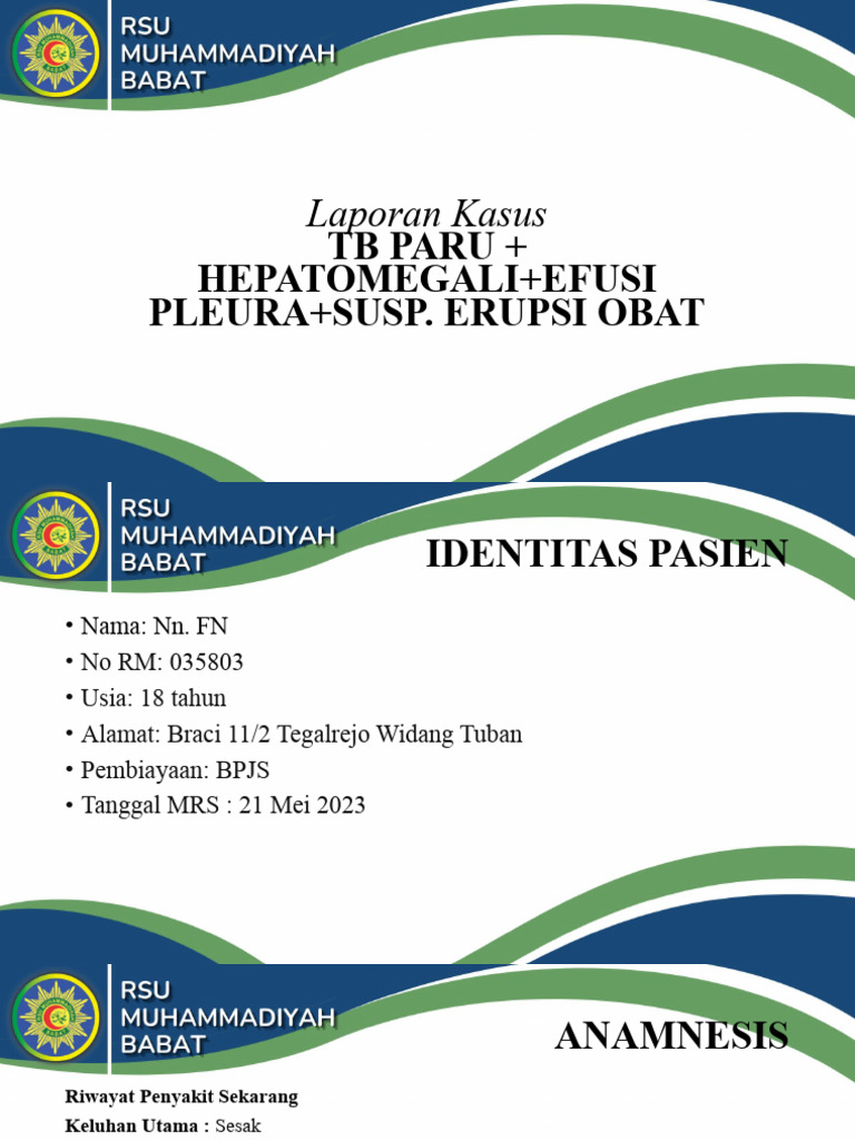 Lapsus TB Paru | PDF