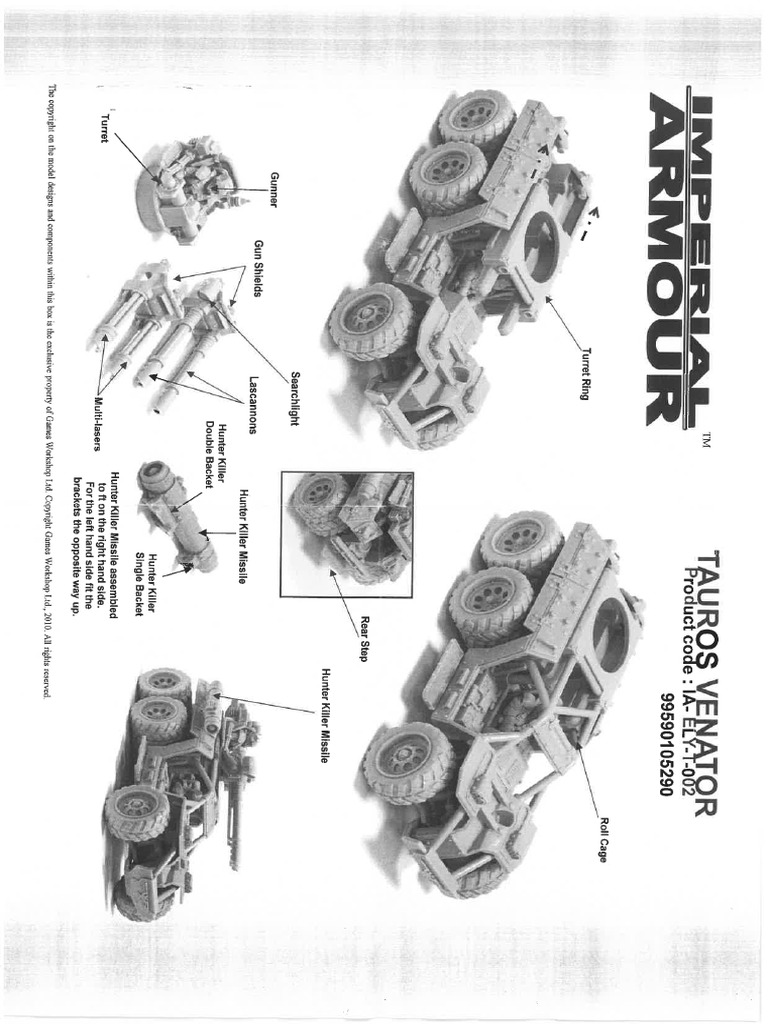 Tauros Venator Instructions | PDF
