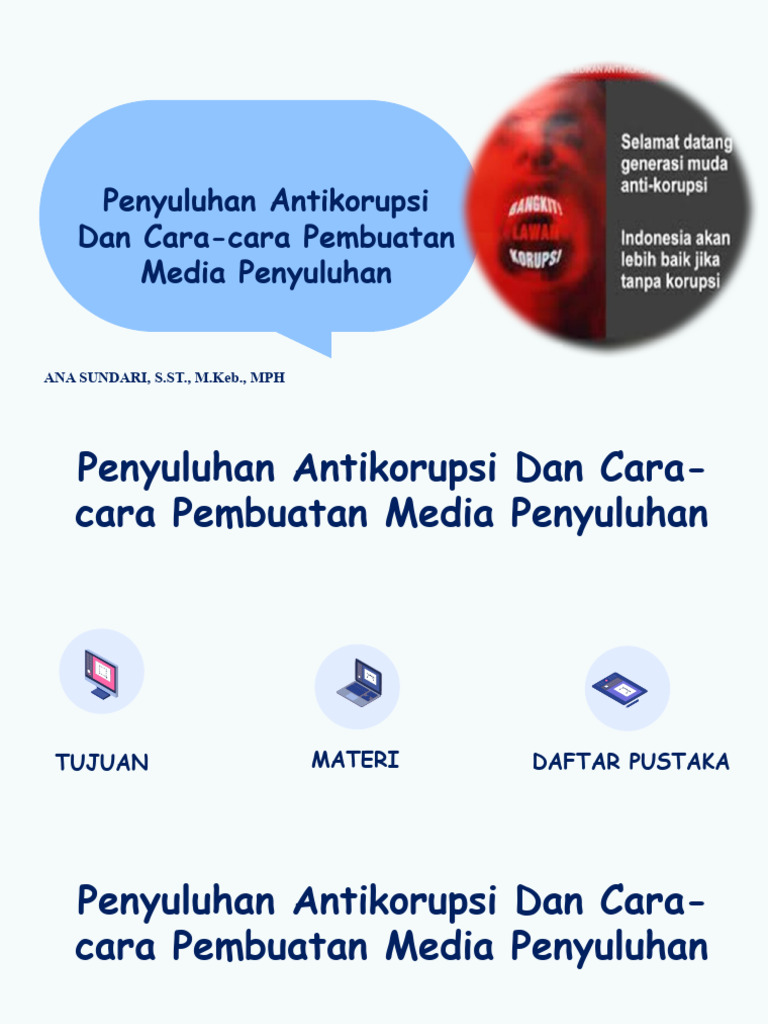 Penyuluhan Antikorupsi Efektif | PDF