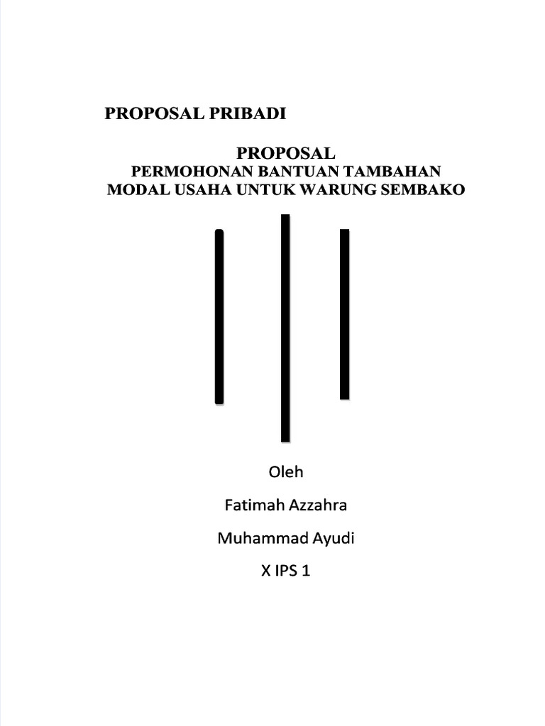 PDF Proposal Pribadi - Compress | PDF