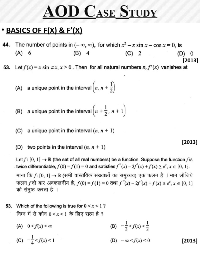 Aod Case Study | PDF | Business