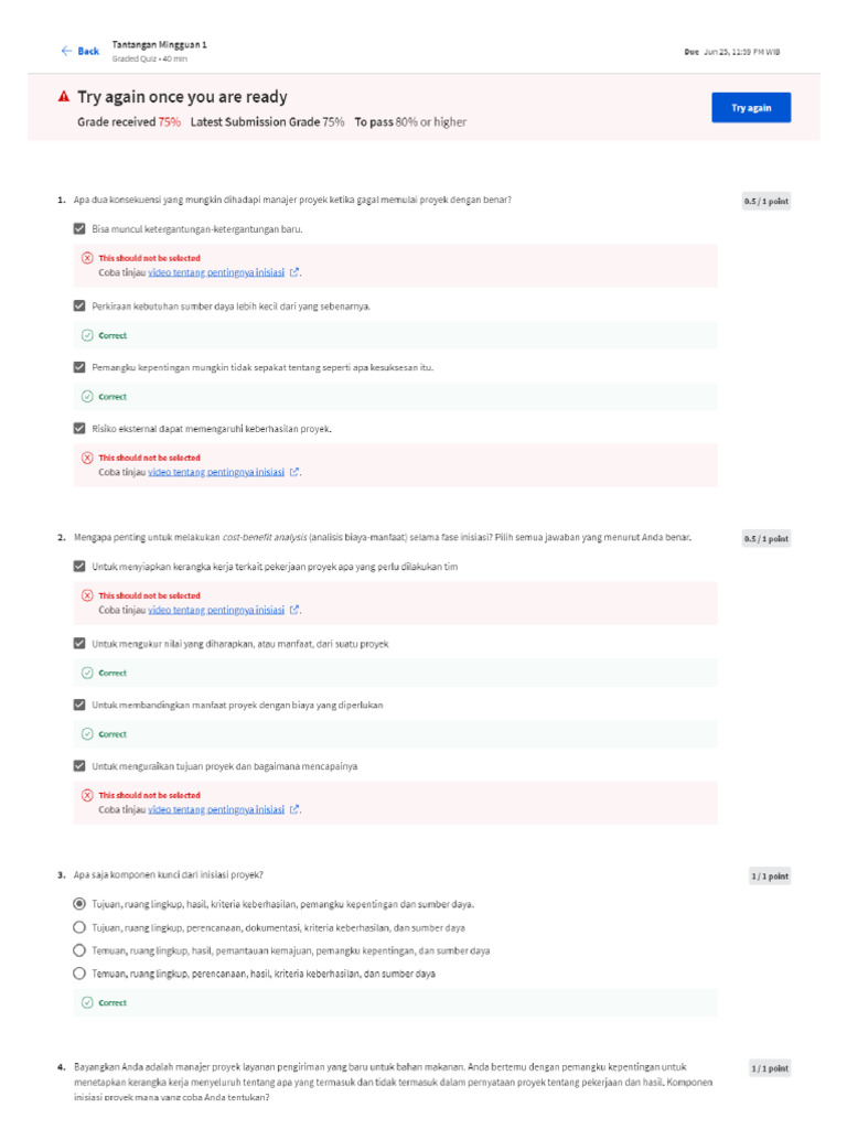 Screencapture Coursera Org Learn Inisiasi Proyek Memulai Proyek Yang Sukses Exam oLmxE Tantangan ...