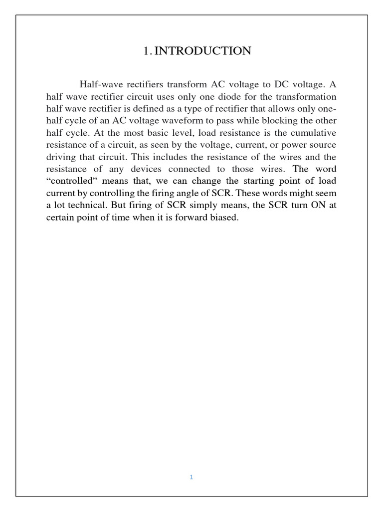 Bpe Microproject | PDF | Rectifier | Electrical Engineering