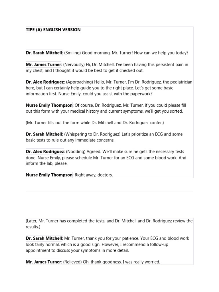 Ef Script | PDF | Health Sciences | Medical Specialties