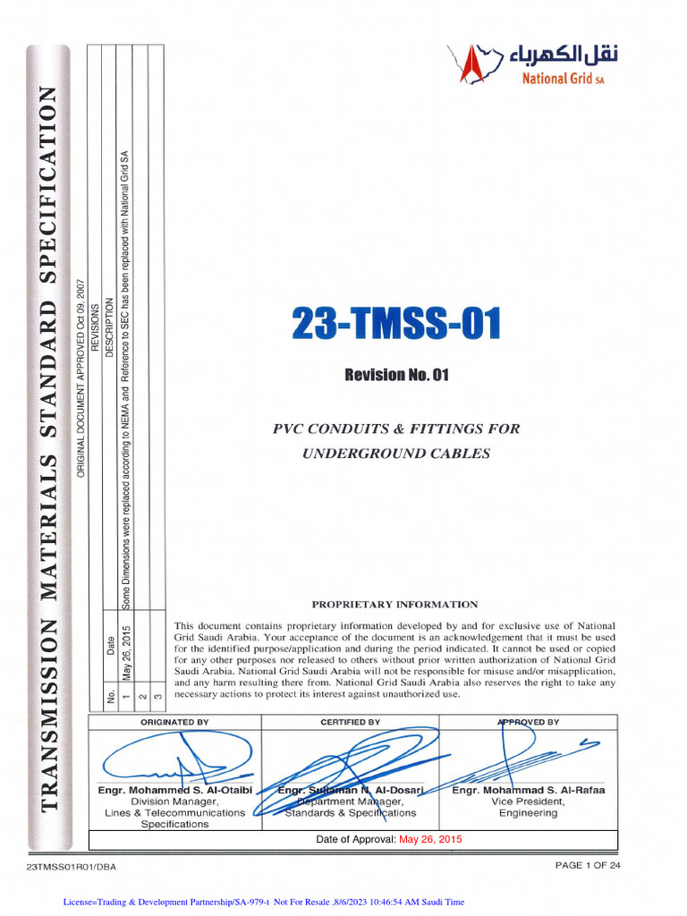 23-TMSS-01, Rev. 01 | PDF