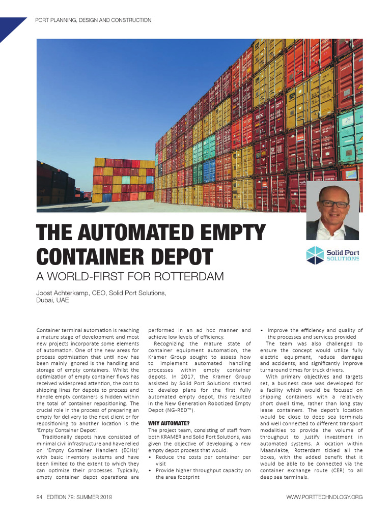 Empty Container Depot | PDF