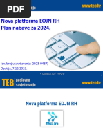 Priručnik - Novi EOJN 2024 | PDF