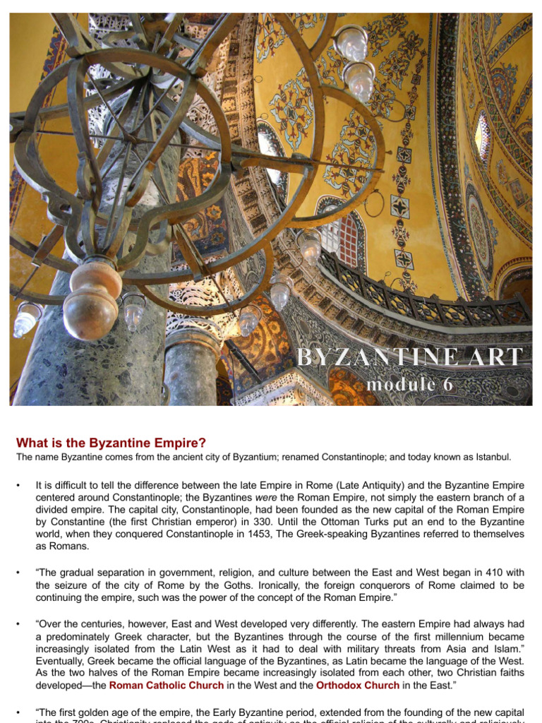 6a 2200 Byzantine TEXT 2018 | PDF | Saint | Icon