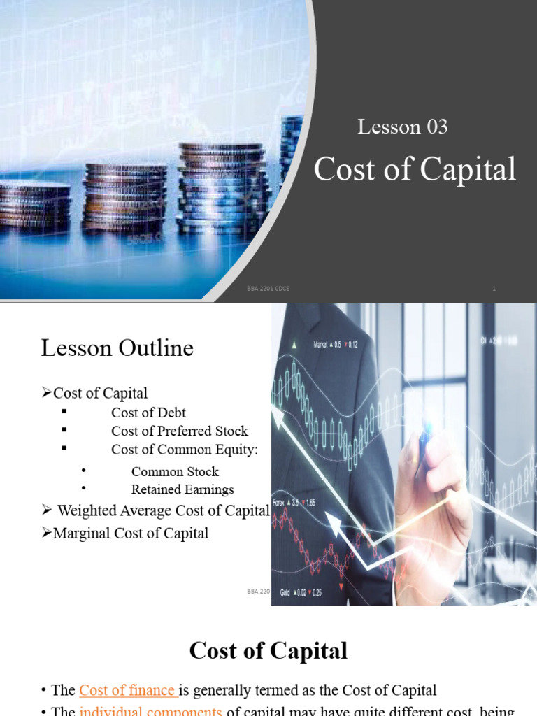 Lesson 03 BBA 2201 | PDF | Cost Of Capital | Stocks Lesson 03 BBA 2201 | PDF | Cost Of Capital | Stocks