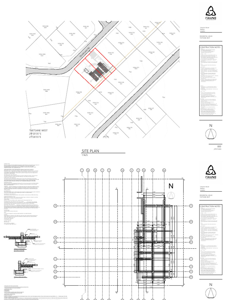 WORKING DRAWINGS - Set - 00001 | PDF | Building | Structural Engineering
