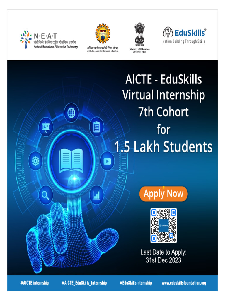 AICTE - EduSkills Virtual Internship Cohort - 7 | PDF