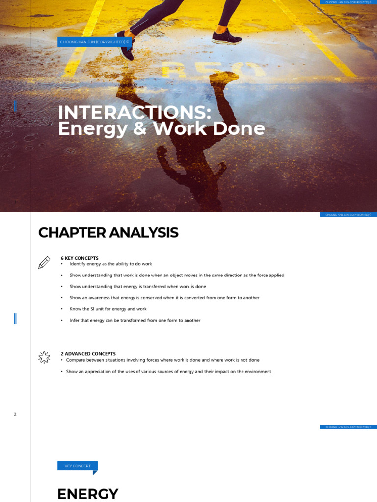 (SCI) Chapter 15 - Energy and Work Done | PDF
