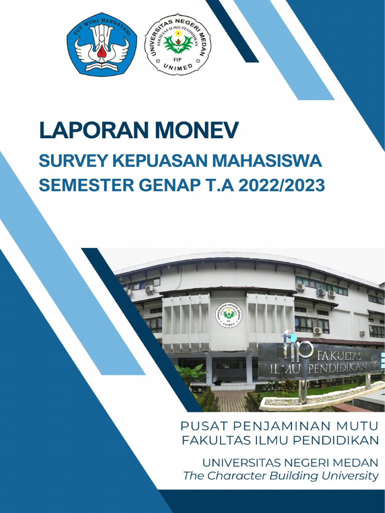 Laporan Hasil Monev Kepuasan Mahasiswa - Fip - Genap 2022-2023 | PDF