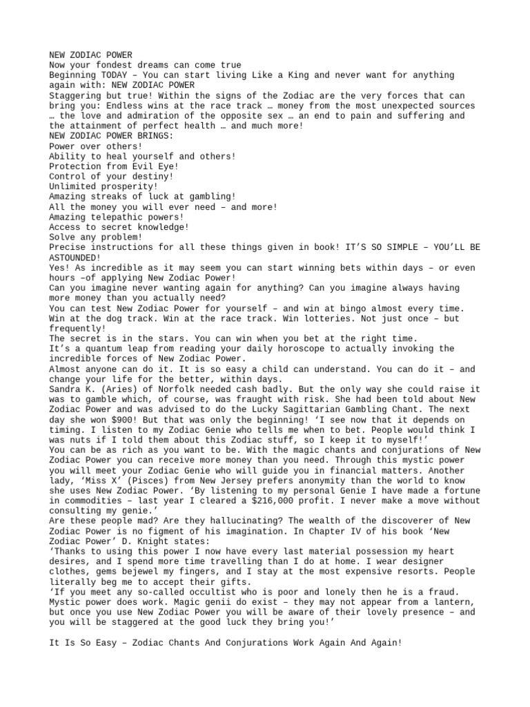 Damien Knight - New Zodiac Power - PERIGRAFI | PDF