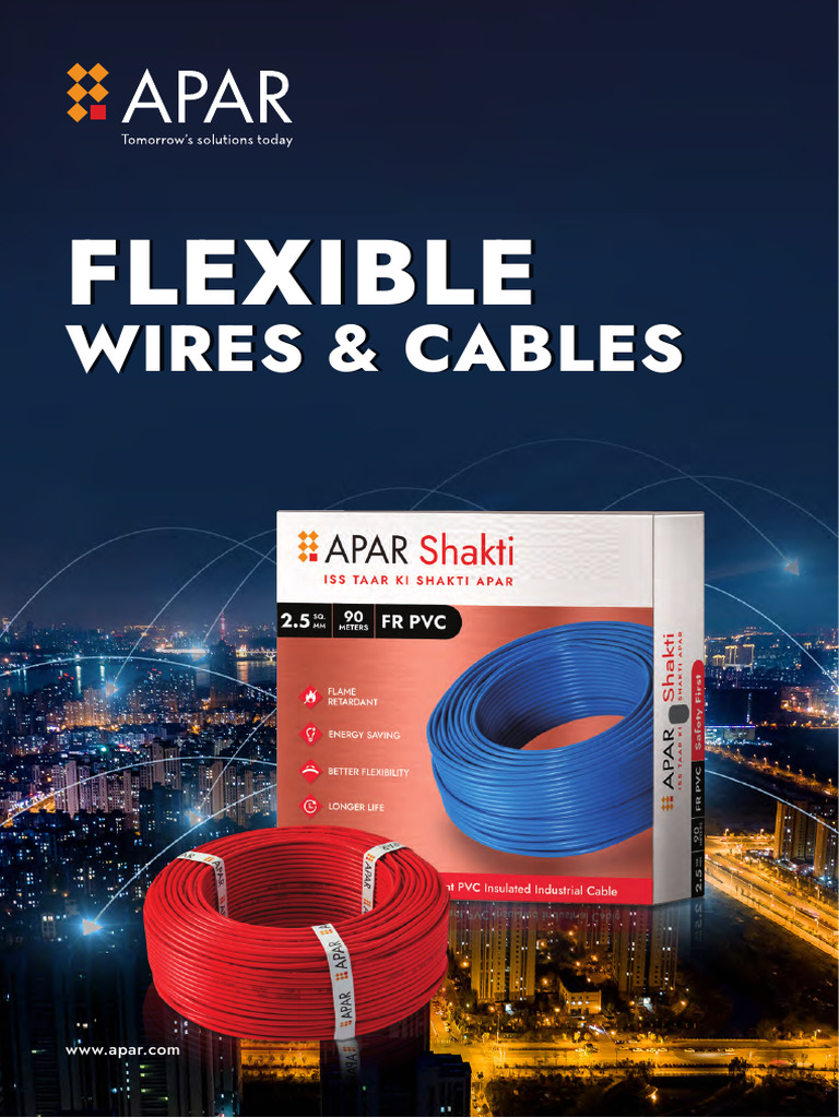 3.APAR Shakti Flexible Wires Cables | PDF