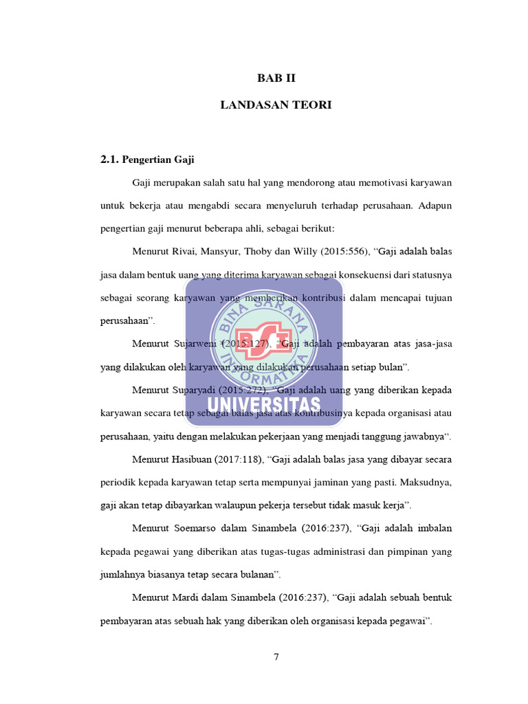 File_10-Bab-II-Landasan-Teori | PDF