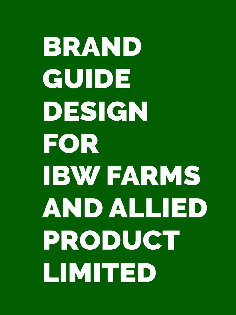 Farm Brand Identity | PDF